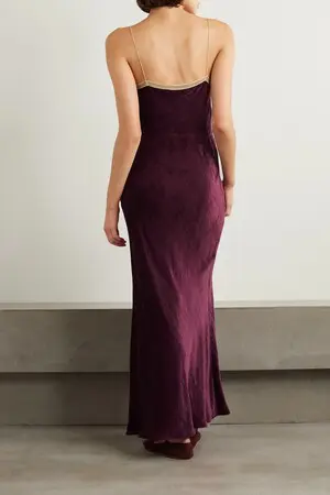 Gabriela Hearst Net Sustain Adolphine Maxi Dress
