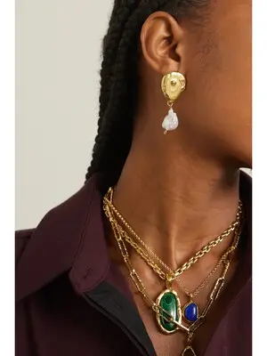 ALIGHIERI Net Sustain The Infernal Storm Earrings