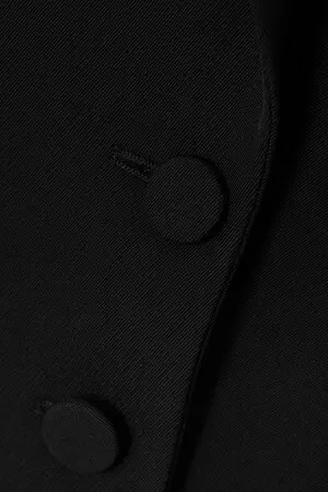 Givenchy Pleated Wool-twill Blazer