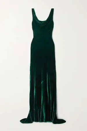 Saloni Asher Velvet Gown