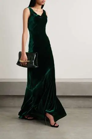 Saloni Asher Velvet Gown