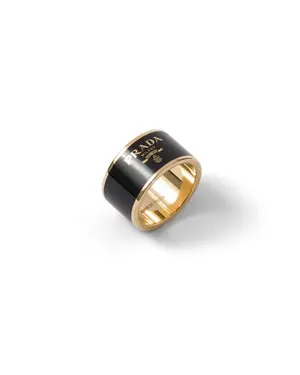 Prada Metal Ring - Black