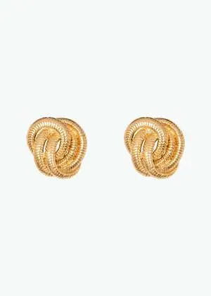 JENNIFER BEHR Elaina Stud Earrings - Gold