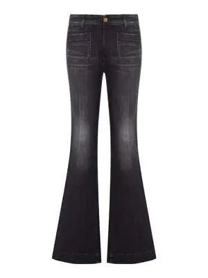 Seafarer Seafarer Wide Leg Jeans - Black