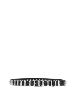 Rag & Bone Studded Baby Boyfriend Leather Belt