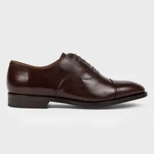 Paul Smith Bari Leather Shoes - Chocolate Brown
