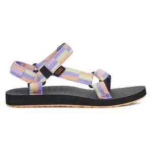 Teva Original Universal Sandal In Retro Block Pastel Lilac - Multi