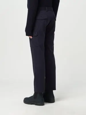DANIELE ALESSANDRINI Tailored Cargo Trousers - Blue