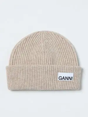 GANNI Hat - Beige