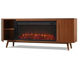 REAL FLAME Morris 72' Landscape Electric Firepl Ace Tv Stand - One-color