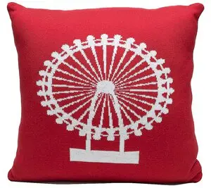 RIAN TRICOT Cushion London Eye - One-color