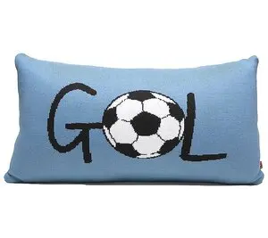 RIAN TRICOT Cushion Gol Blue - One-color