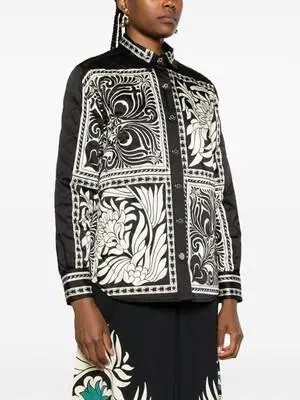 La DoubleJ Iris Quilted Shirt Jacket