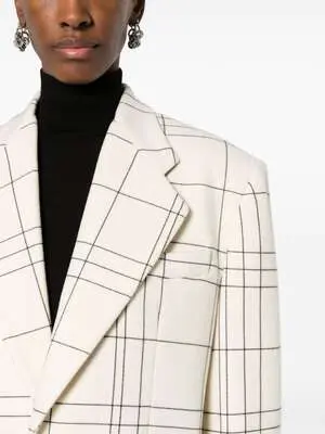 Marni Checked Single-breasted Blazer