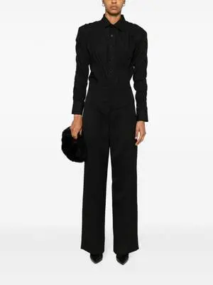 Isabel Marant Étoile Staya Wool Trousers - Black