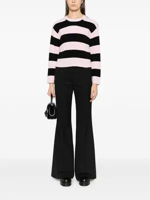 Valentino Garavani Striped Virgin Wool Jumper