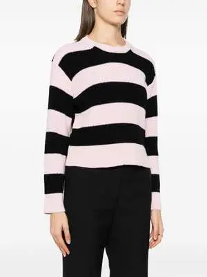 Valentino Garavani Striped Virgin Wool Jumper