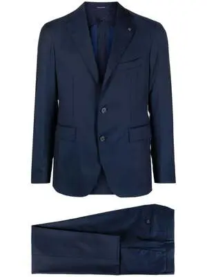 Tagliatore Notch-lapels Single-breasted Blazer