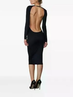 MAISON CLOSE 019 Open-back Midi Dress