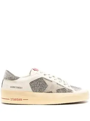GOLDEN GOOSE Stardan Crystal-embellished Sneakers - White