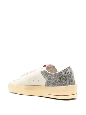GOLDEN GOOSE Stardan Crystal-embellished Sneakers - White