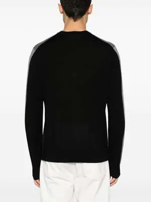 Neil Barrett Colour-block Fine-knit Jumper