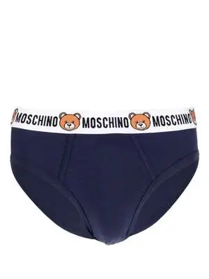 Moschino Teddy Bear Logo-trim Brief Pack