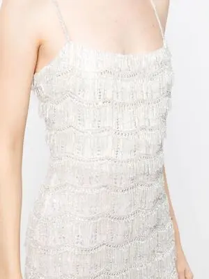 Rachel Gilbert Sadie Fringed Mini Dress