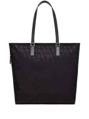 Valentino Garavani Toile Iconographe Tote - Black