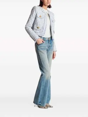 Balmain Western Bootcut Jeans - Blue