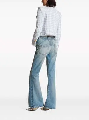 Balmain Western Bootcut Jeans - Blue