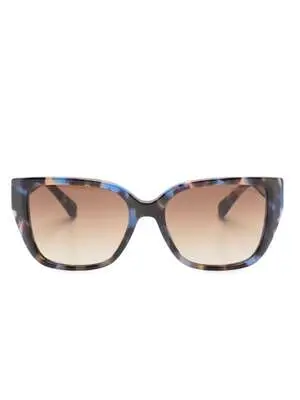 Michael Kors Acadia Square-frame Sunglasses - Blue