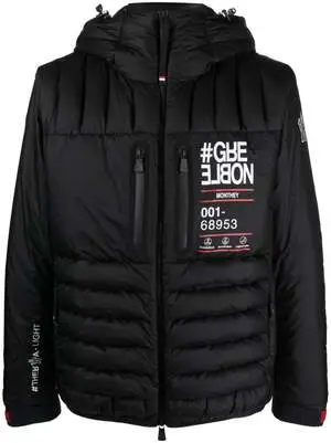 Moncler Monthey Zip-up Padded Jacket
