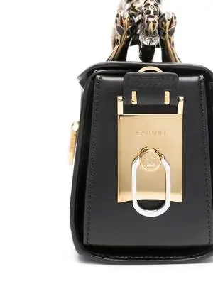 LANVIN Pencil Cat Leather Bag