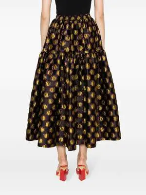 La DoubleJ Oscar Graphic-print Skirt