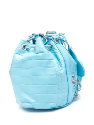 Balenciaga Le Cagole Xs Bucket Bag - Blue