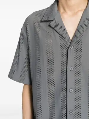 OFF DUTY Perforated Short-sleeve Shirt