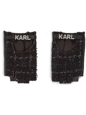 Karl Lagerfeld K/essential Fingerless Gloves