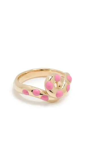 Bea Bongiasca Chunky Wave Polka Dots Ring