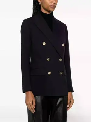 Ralph Lauren Peak-lapels Double-breasted Blazer - Blue