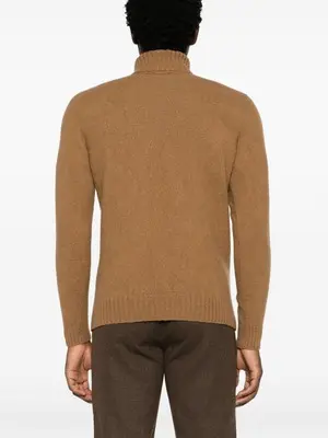 DRUMOHR Roll Neck Lambs Wool Jumper