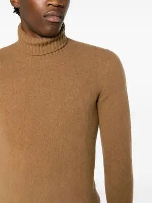 DRUMOHR Roll Neck Lambs Wool Jumper