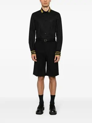 Versace Chain Couture Cotton Shirt