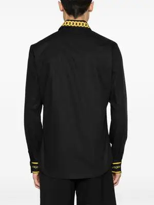 Versace Chain Couture Cotton Shirt