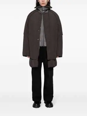 JUUN.J Stand-up Collar Padded Coat