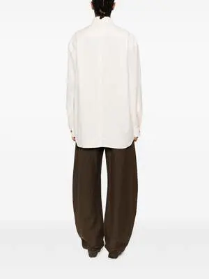 Nanushka Fabian Logo-embroidered Shirt