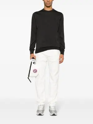 Lacoste Logo-patch Crew Neck Jumper