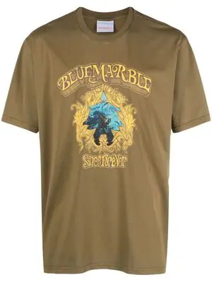 BLUEMARBLE Logo-print Cotton T-shirt