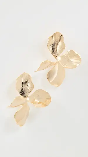 Shashi Hyacinthe Earrings - Gold