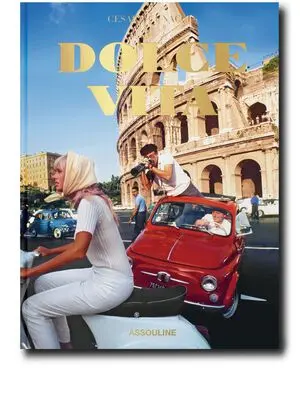 Assouline Dolce Vita By Cesare Cunaccia Hardcover Book Neutrals